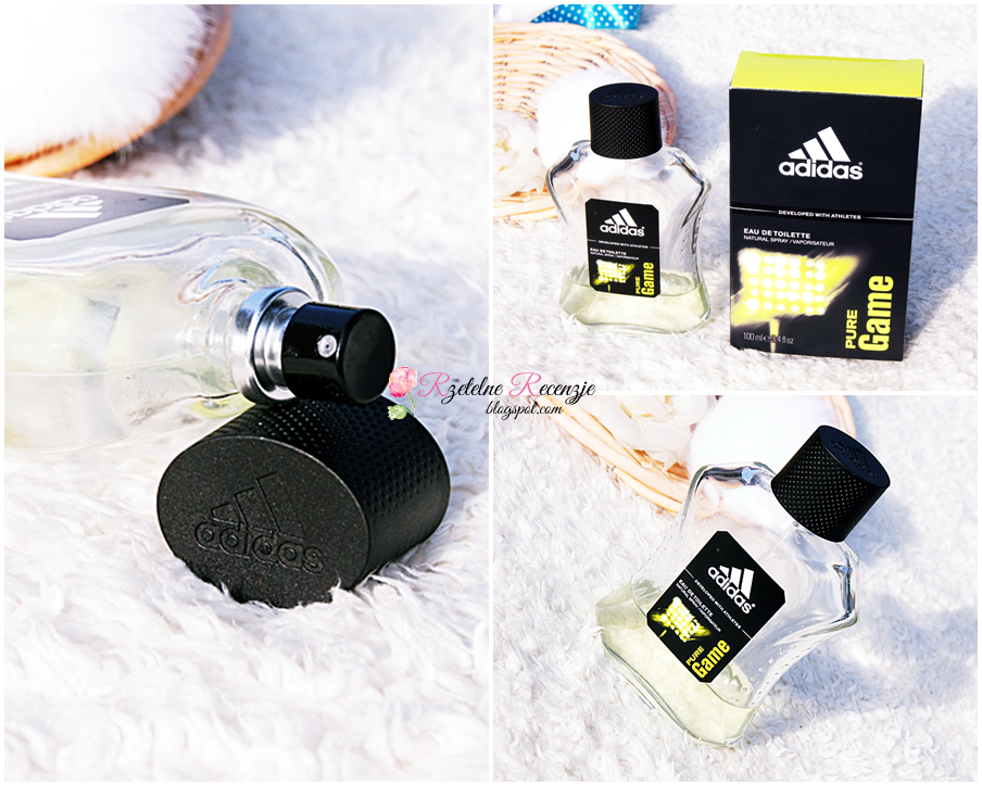 Rzetelne Recenzje: Z męskiej kosmetyczki : Adidas Pure Game - woda po ...
