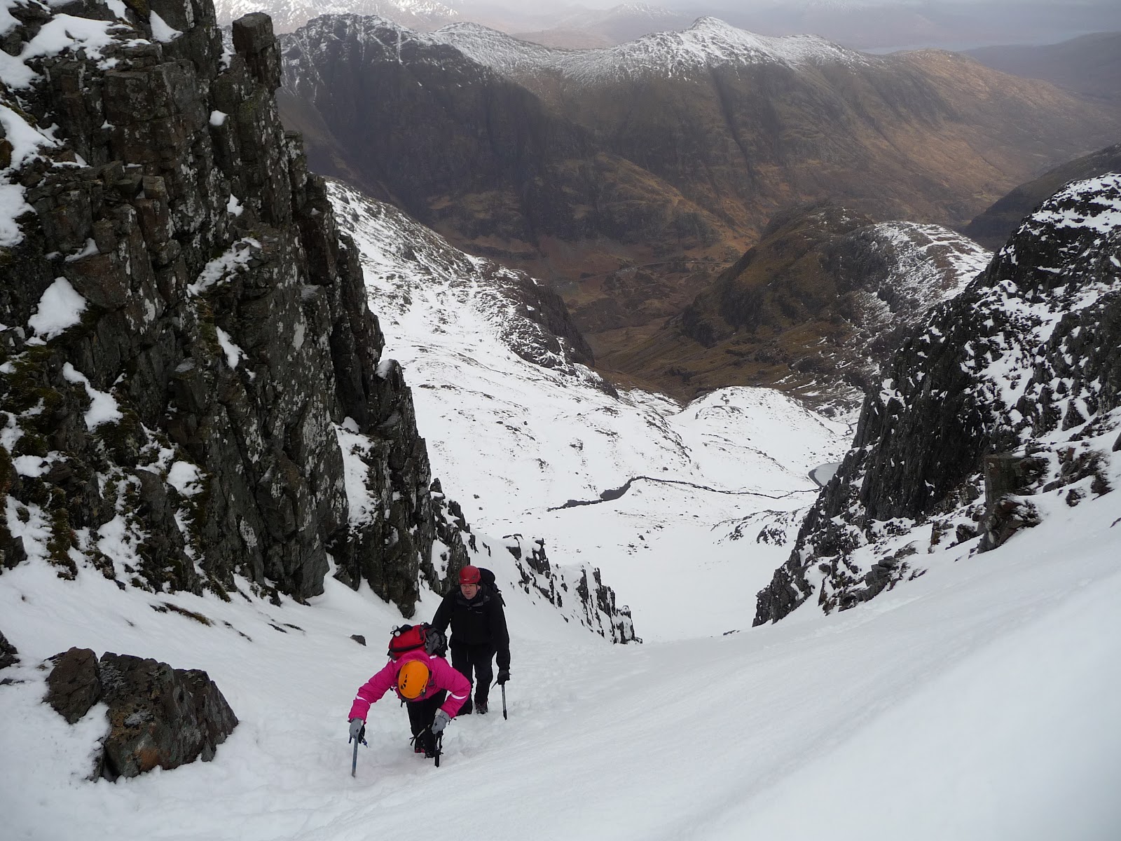 TARMACHAN MOUNTAINEERING: BROAD GULLY, GLENCOE