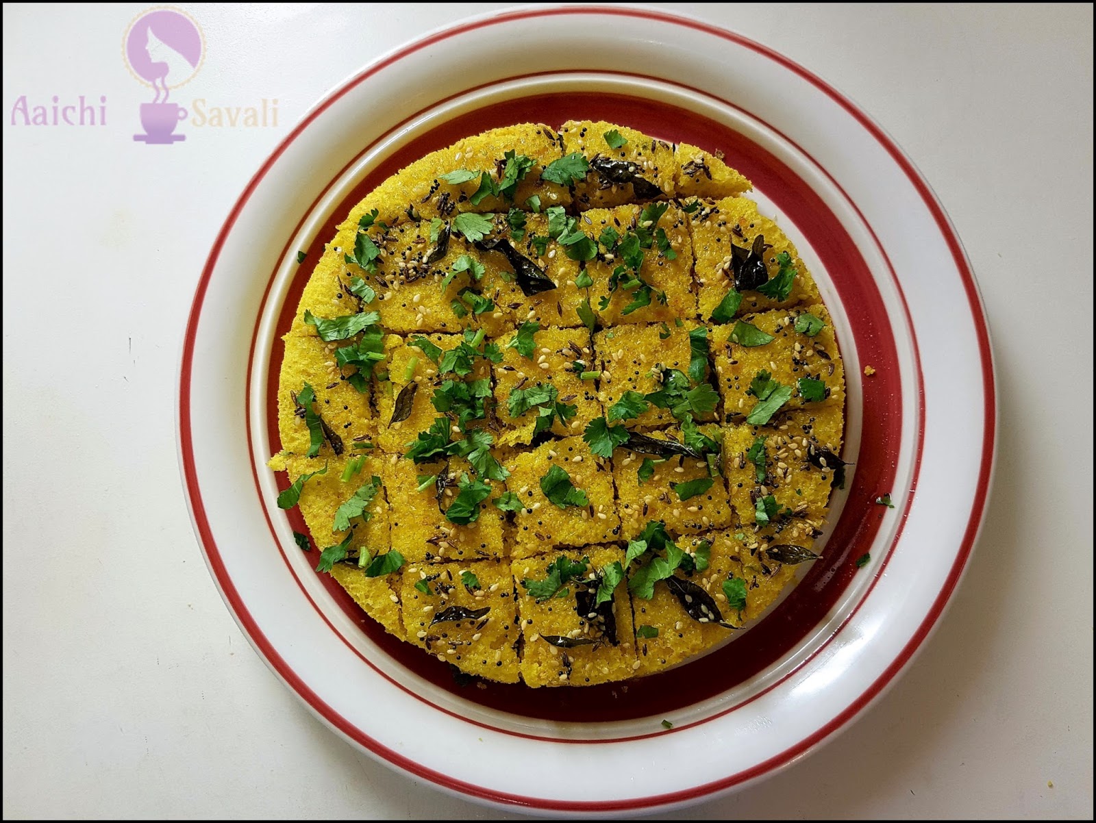 Instant Pot Khaman Dhokla - Aaichi Savali