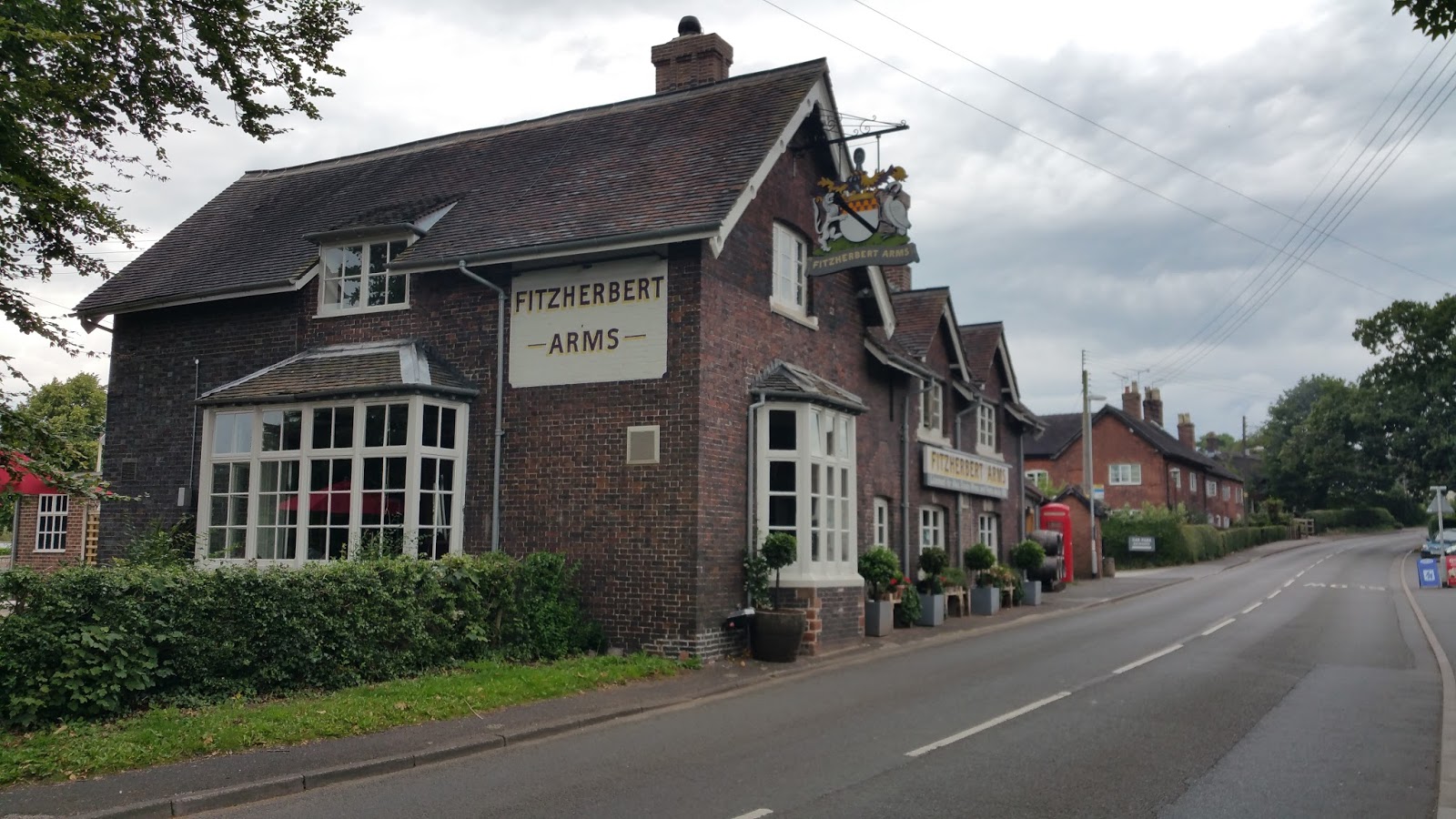 The Fitzherbert Arms | Swynnerton | Staffordshire - Paws across Britain