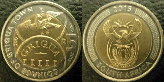World Coin News: South Africa 5 rand 2015 - 200 years of Coinage