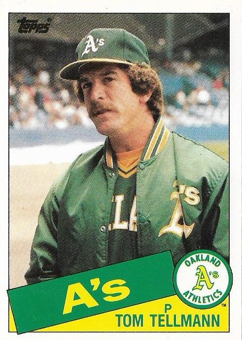 1985 Topps: #118T - Tom Tellmann
