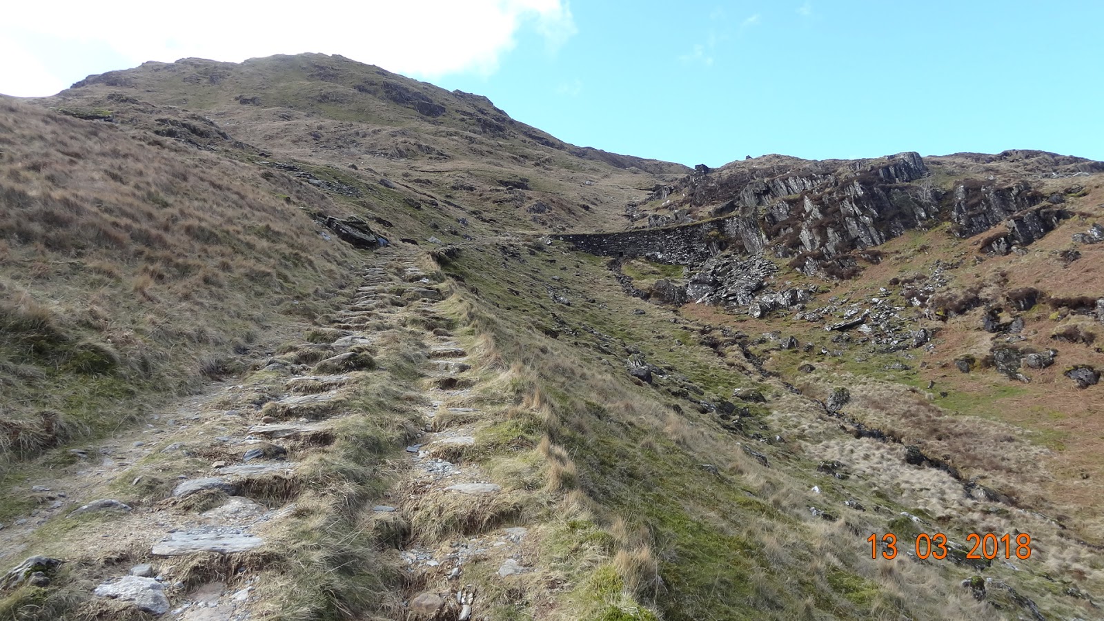 A Redeye View: Snowdon via the South Ridge & Watkins Path 13-3-2018