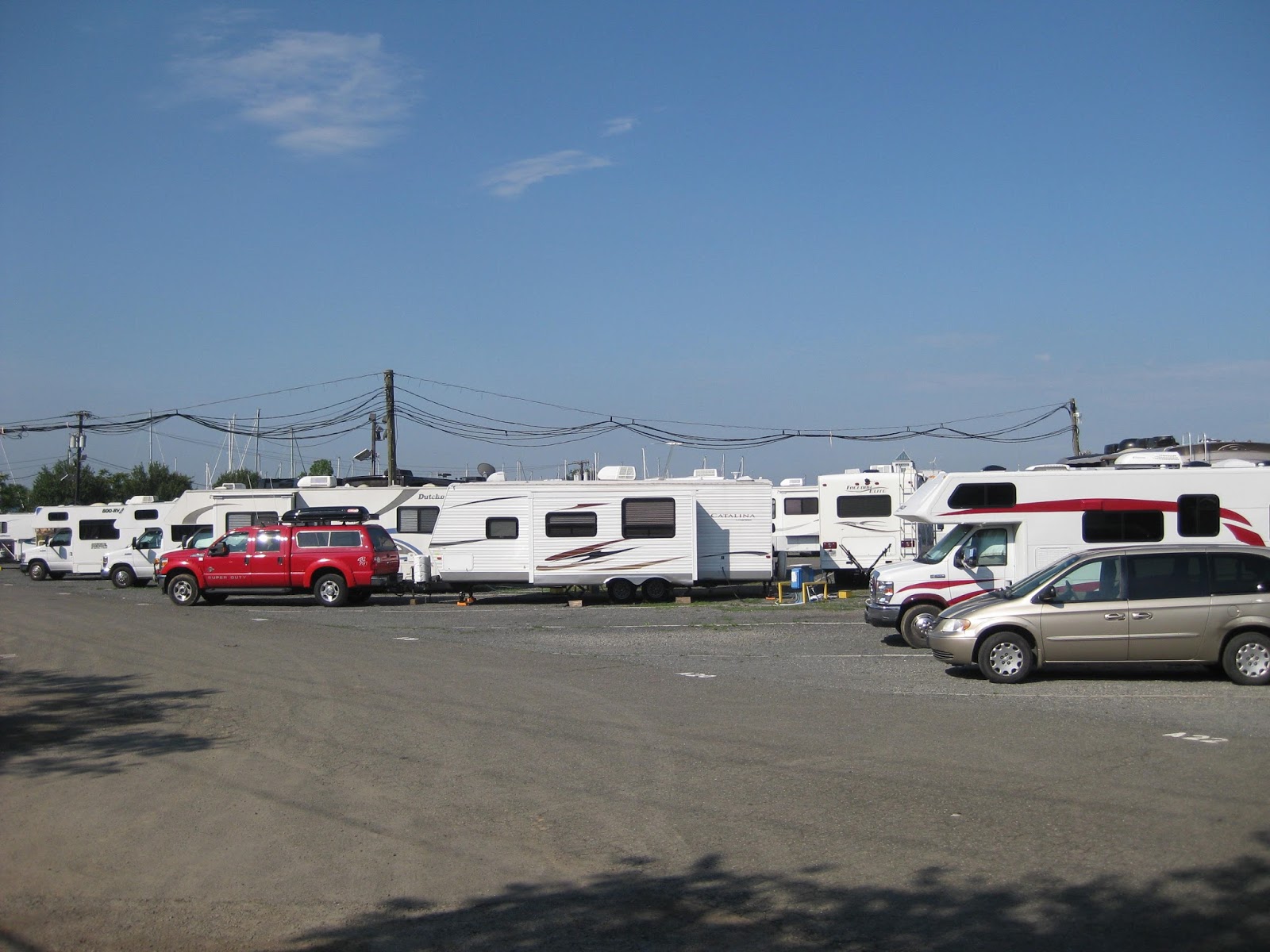 Liberty Harbor RV Park, Jersey City, New Jersey