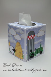 Beth's Beauties: Farm Themed Tissue Box Cover