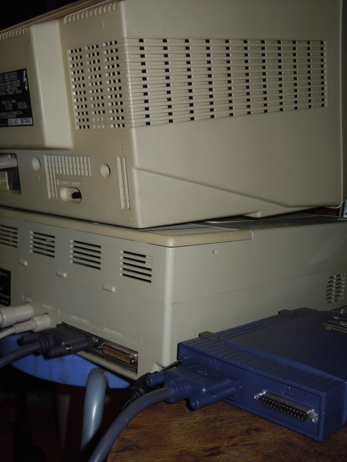 Using Iomega Z100P2 on Amstrad PC 1512 with Palmzip.sys