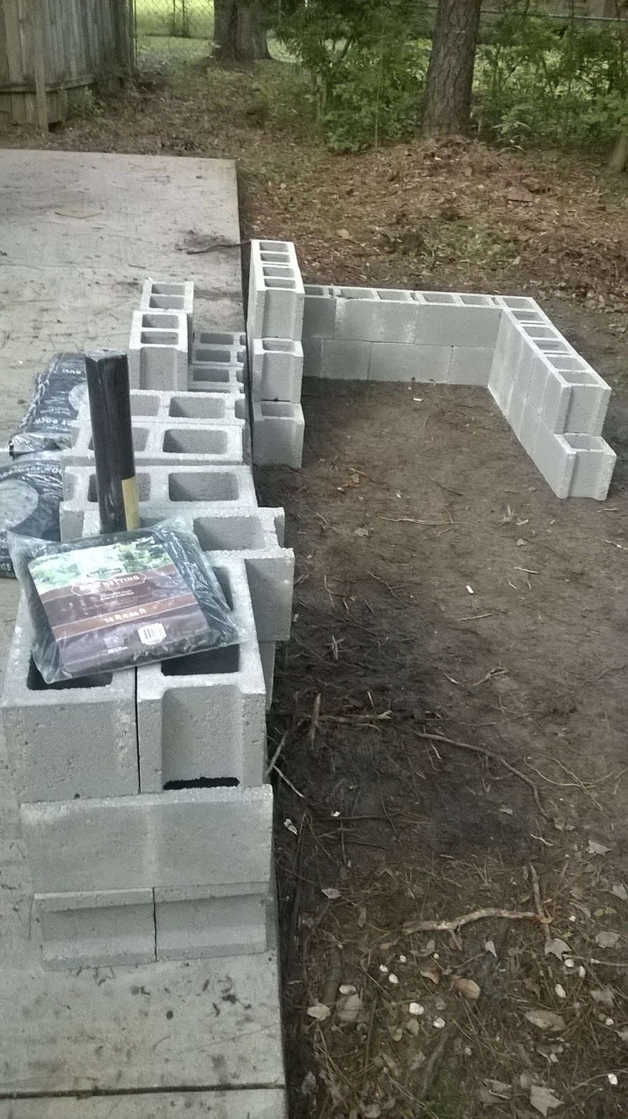 The Time We Bought A Fixer Upper: The Time We Built Concrete Block ...