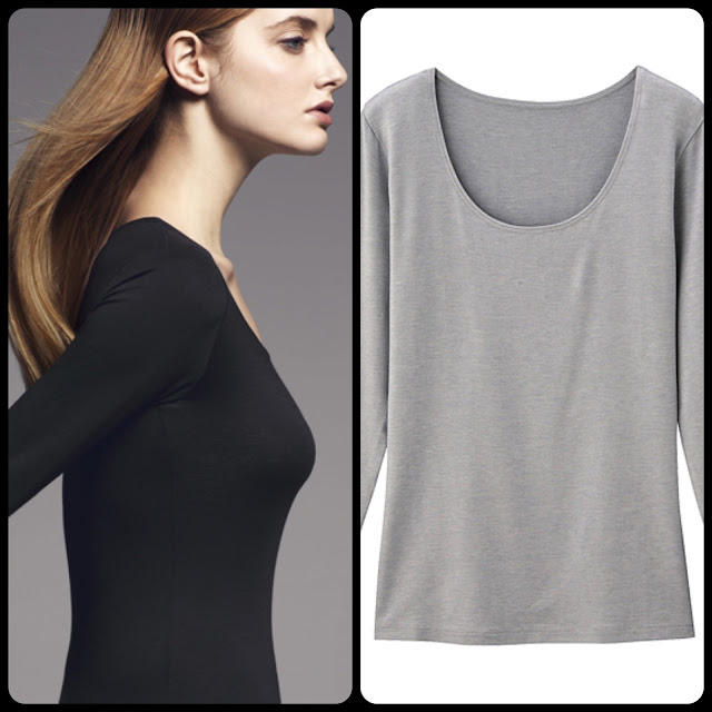A Wife's Charmed Life: Uniqlo's HEATTECH Shirts