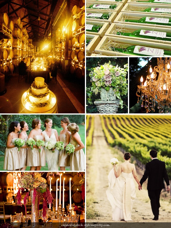 Mad Woman's To Do List: Wedding Wednesday: Vineyard Wedding