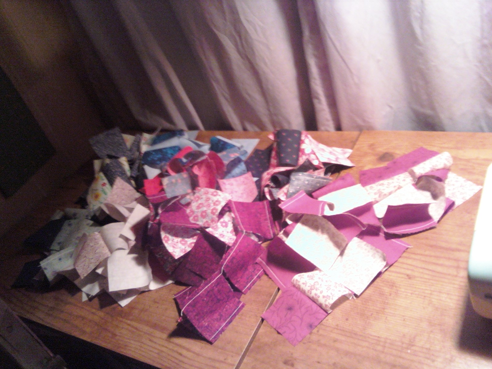 Bunbear Quilts: Messy messy messy