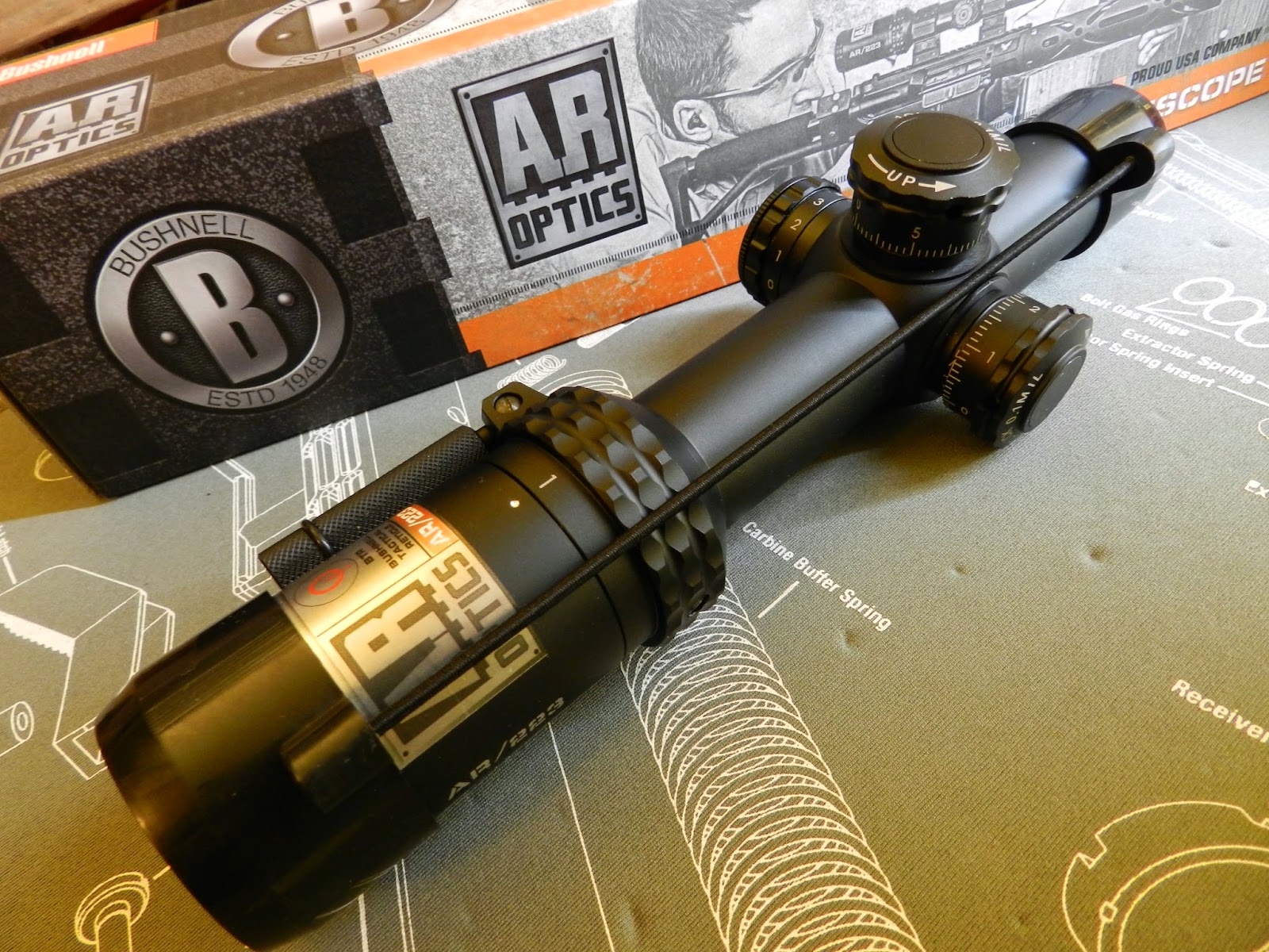Mister Donut's Firearms Blog: Bushnell AR Optics FFP Illuminated BTR-1 ...