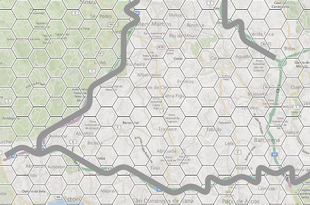 Pedro's Tech Mumblings: Dynamically creating hexagons from real-word ...