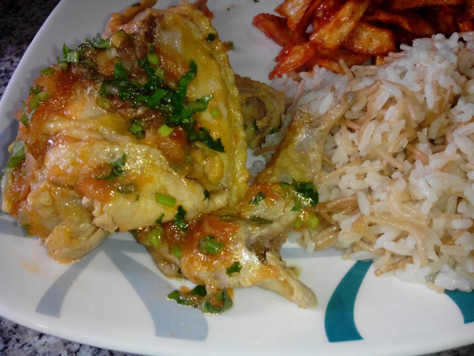 Caseros de la Abuela: POLLO CON GUISO