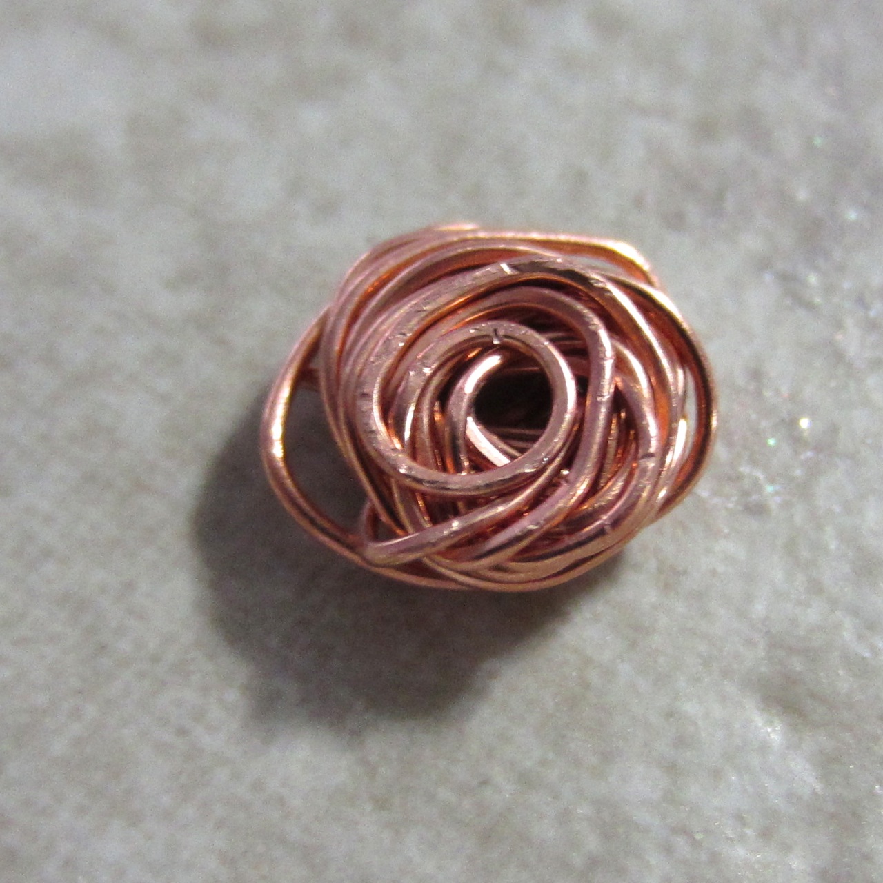 For the love of : Easy Peasy Wire Disc Tutorial