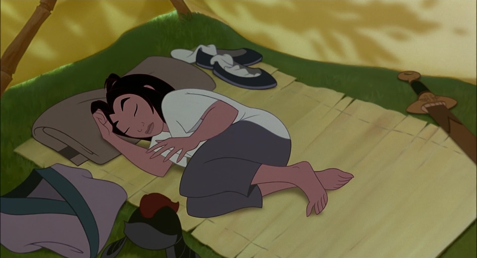 Anime Feet: Mulan (Extra Scene)
