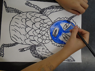 Zilker Elementary Art Class: 2nd Graders study TEXTURE