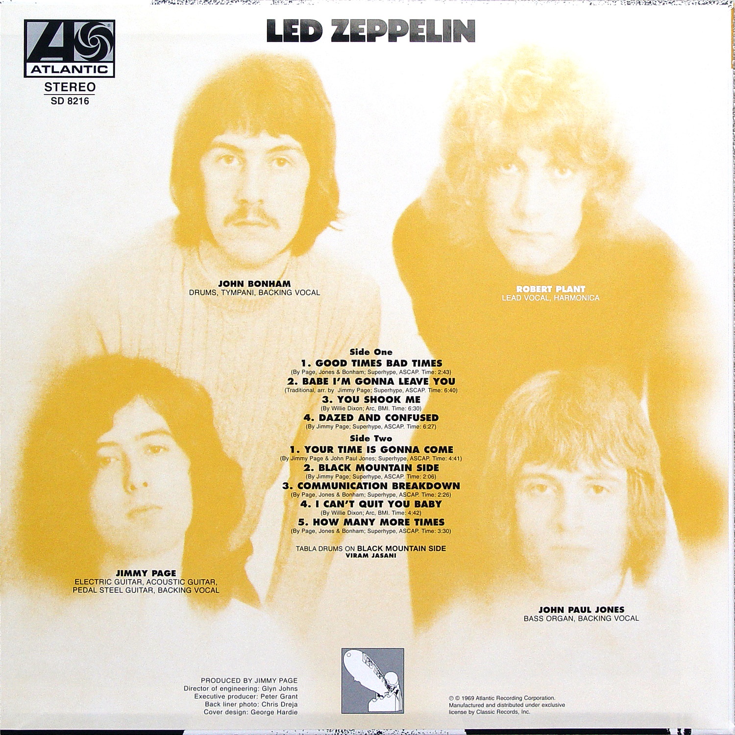 1969 Led Zeppelin - Led Zeppelin - Rockronología