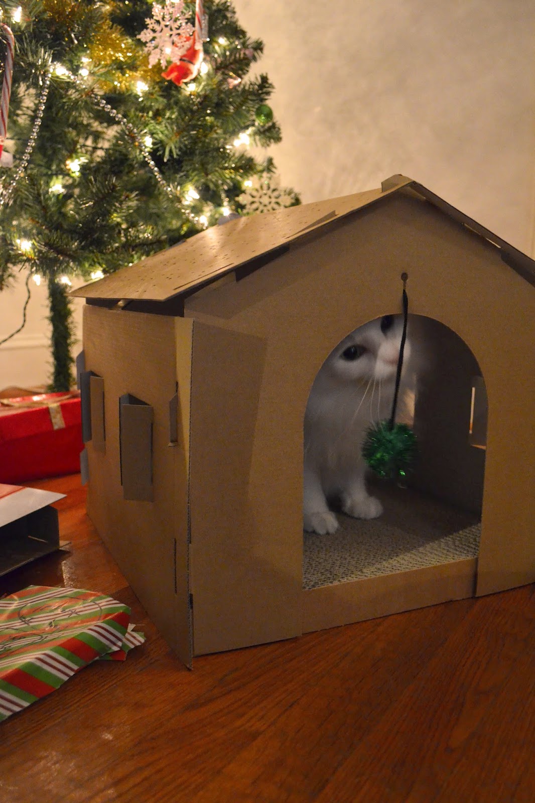 So when I saw this gingerbread house version last year I knew it would ...