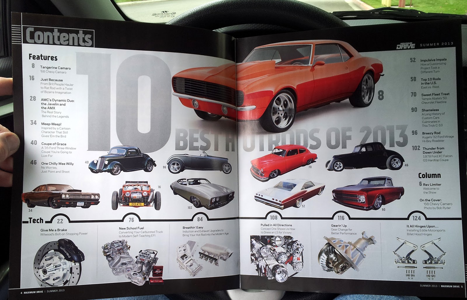 Just A Car Guy: New magazine premiere issue on magazine stands right ...