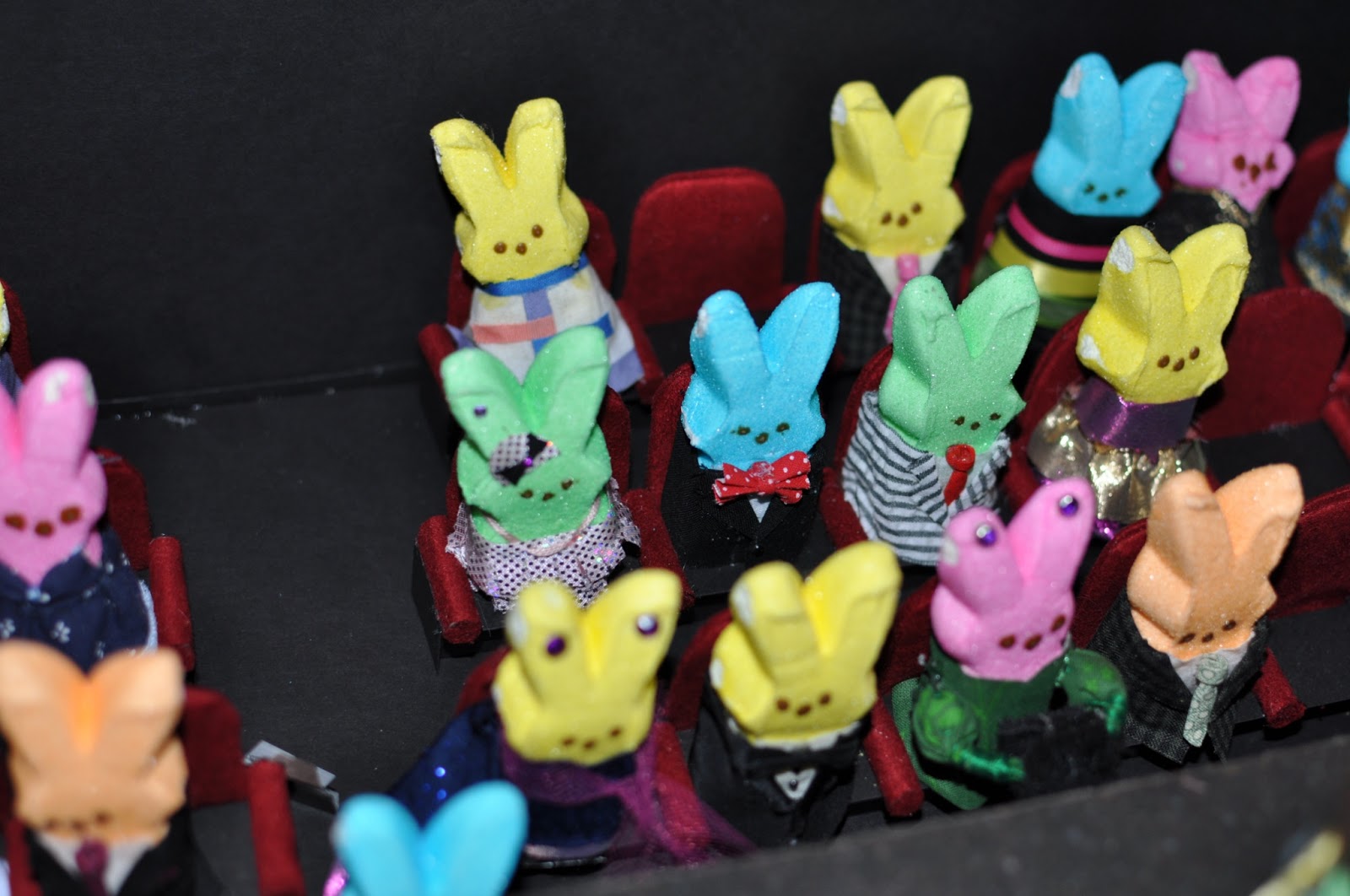 wellsung.blogspot.com: Wagner Bicentennial Peeps Diorama