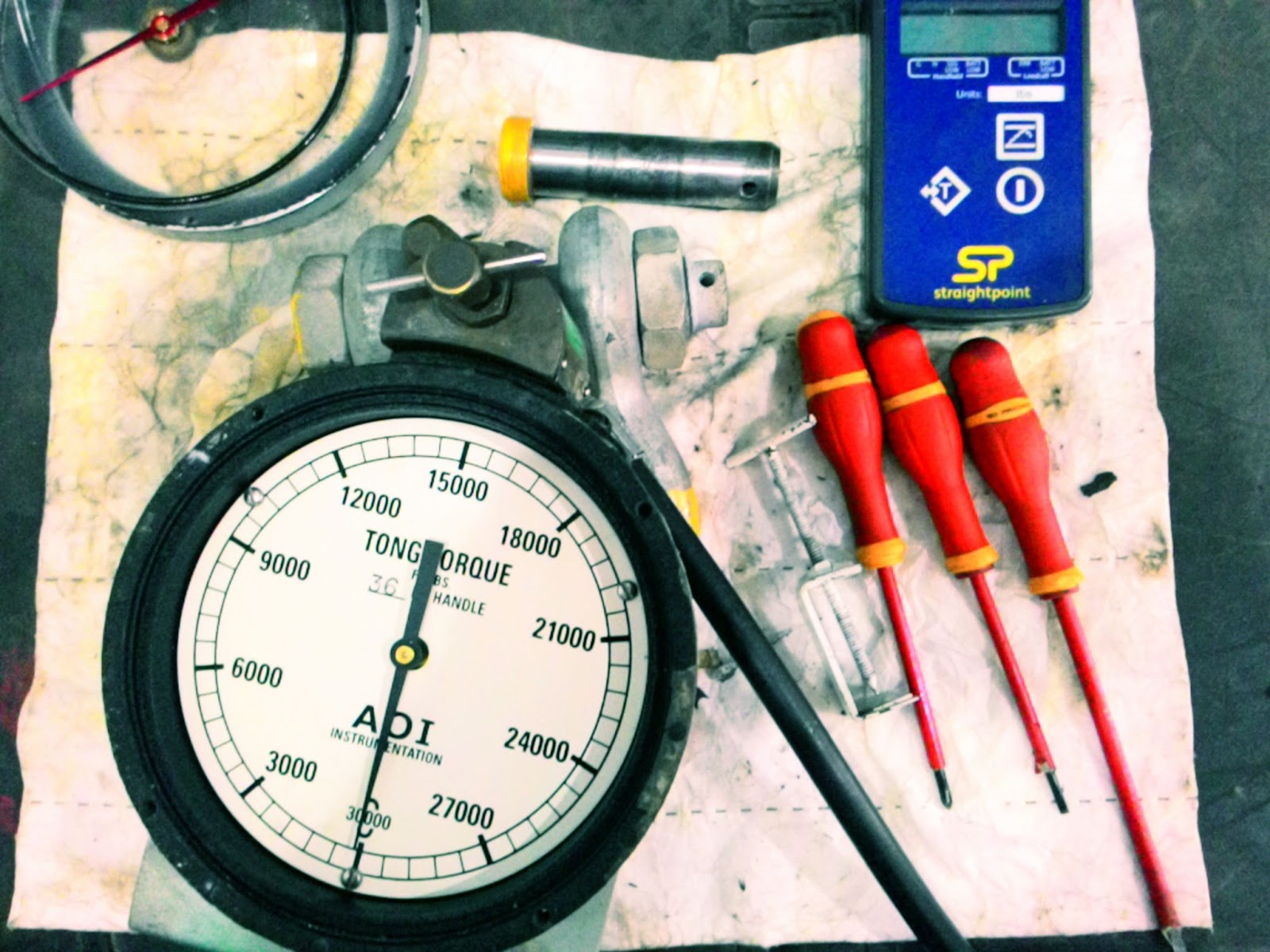 TORQUE TURN MONITORING SYSTEM: Torque Gauge