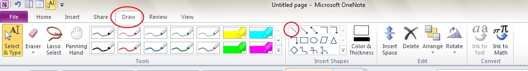 .: OneNote: Getting Started for Note Template