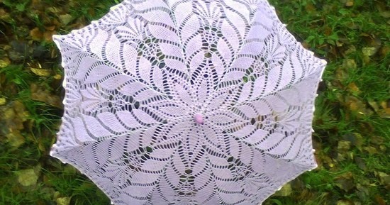 Free crochet patterns and video tutorials: How to crochet umbrella free ...