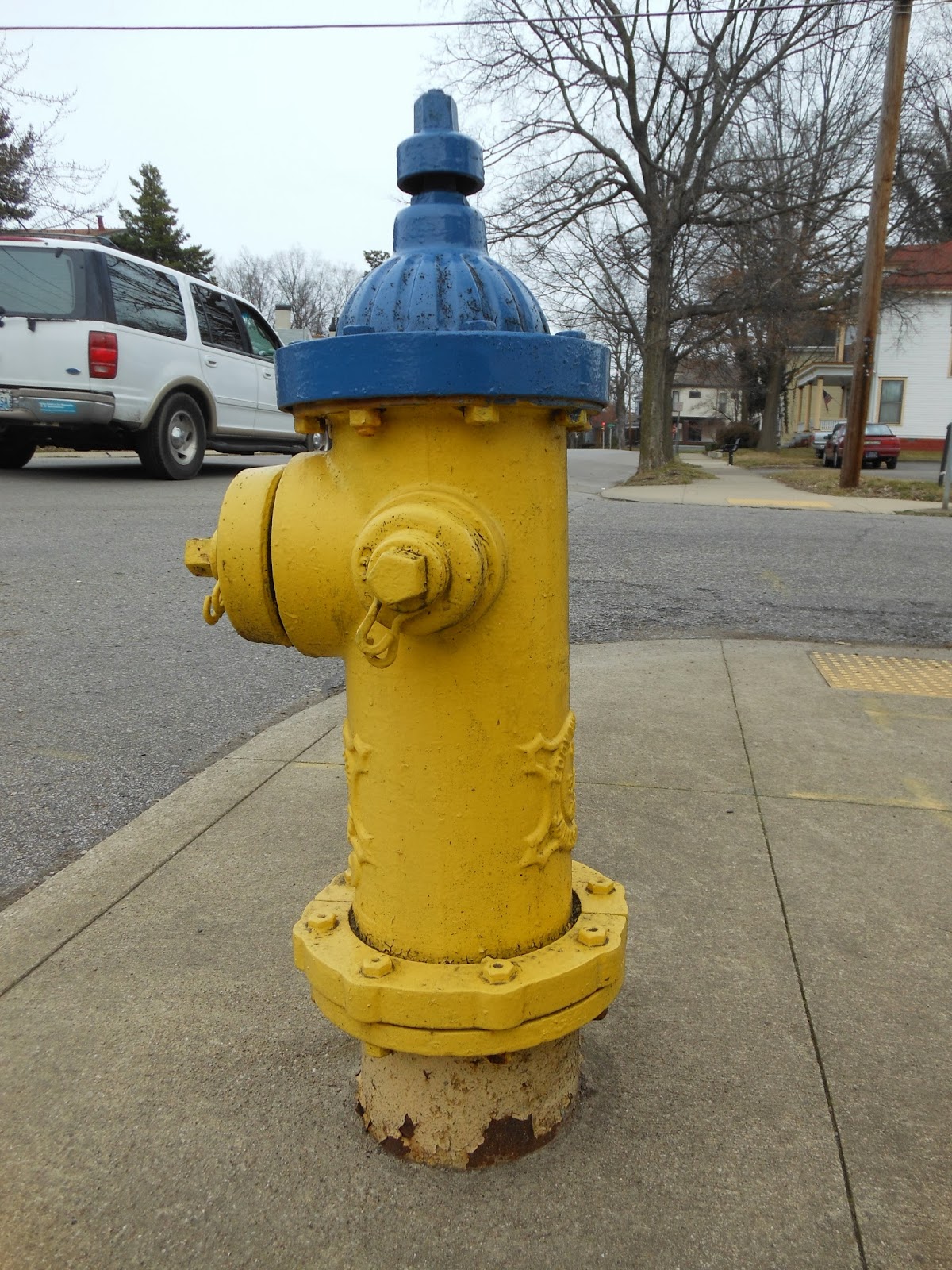 Kathy's Daily Art: Photo suite 101 -- yellow hydrants