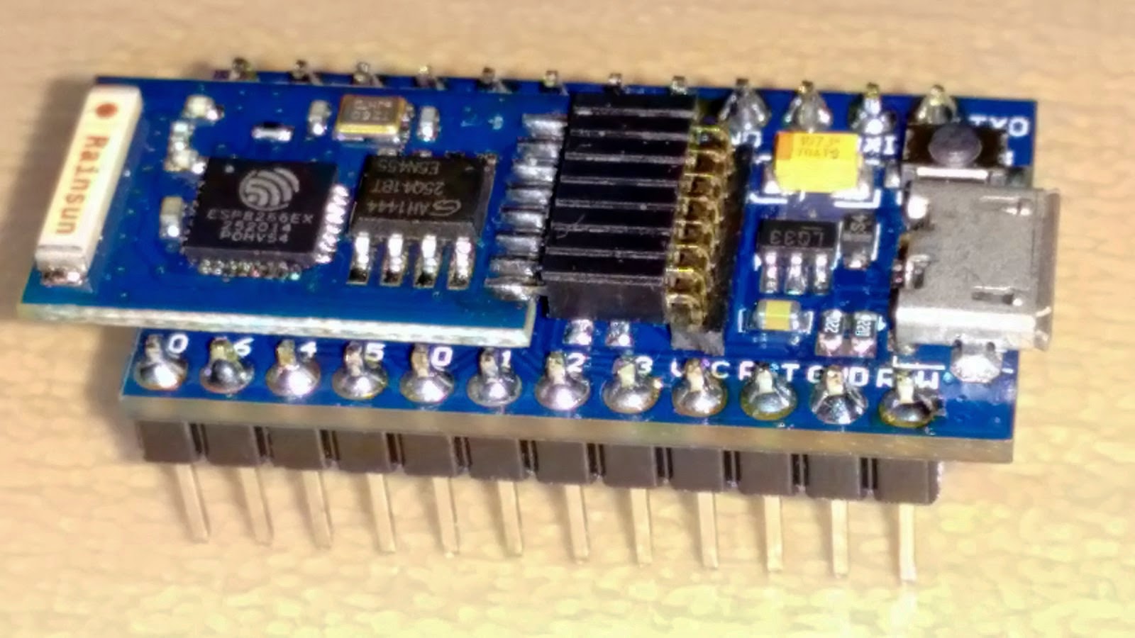 Arduino GR: Arduino + ESP8266 = Cactus Micro