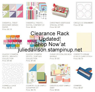 Julie's Stamping Spot -- Stampin' Up! Project Ideas by Julie Davison ...