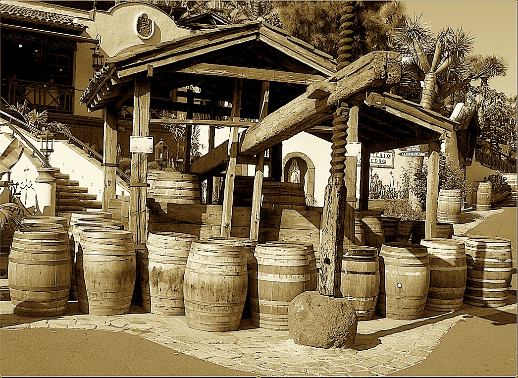 Guachinches Parranderos: USOS Y COSTUMBRES: LOS LAGARES