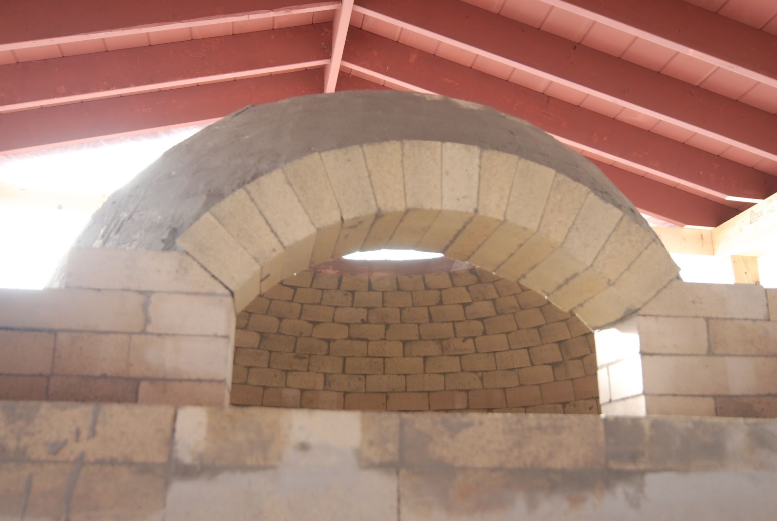 True Brick Ovens: Brick Oven Dome Building: part two