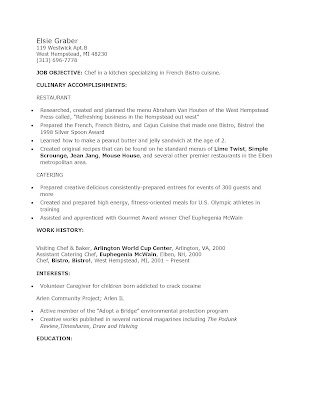 English and ESOL Lab Workshops: Resume Writing (Marie Webb)