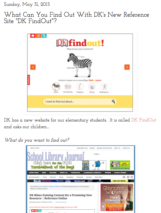 The Library Voice: DK Find Out Is Not Just A Website! There Are Now DK ...