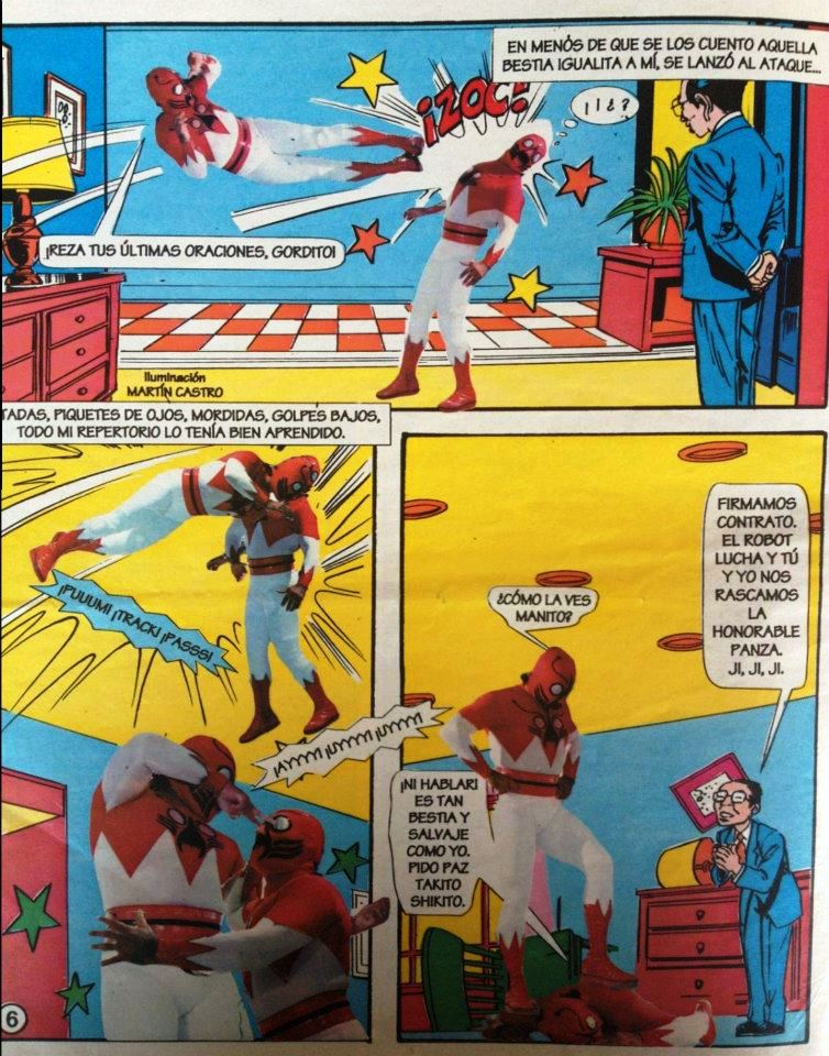 Sensacional de Luchas: - Marabunta - Comic de Lucha Libre