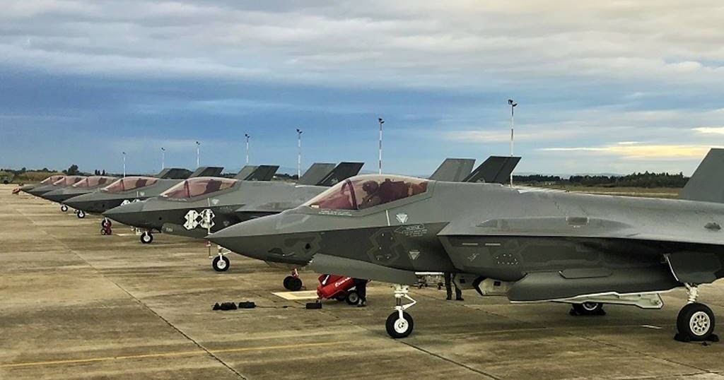 Italian Air Force deploys six F-35A jets in Sardinia to conduct ...
