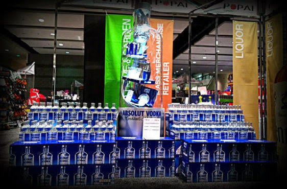 POP-professor: Absolute Vodka Award winning display