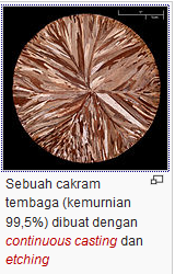 Tembaga ~ Kimia Terapan