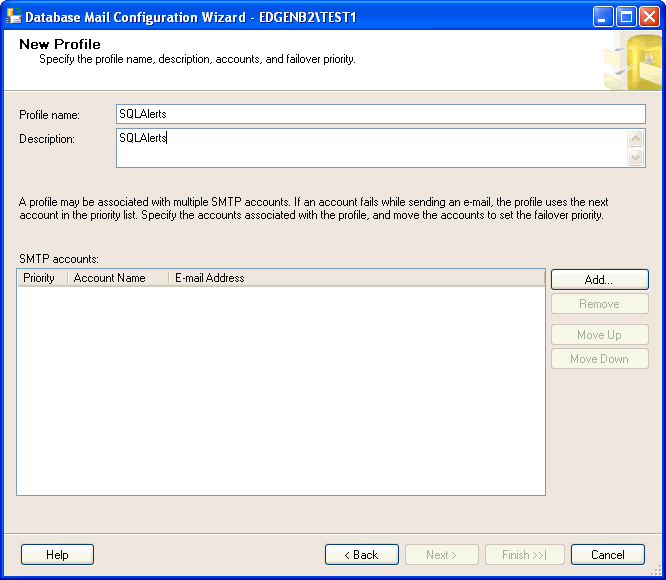 SCRIPTS EM SQL: SQL Server: Configurando o Database Mail para Gmail