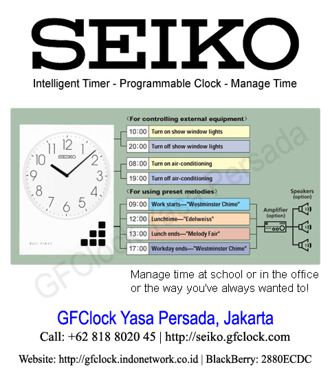 Big Clock: SEIKO Quartz Timer QBT-30