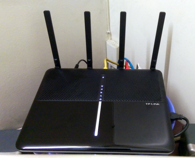 My TP-Link AC2600 wireless dual band gigabit router Archer C2600 with ...