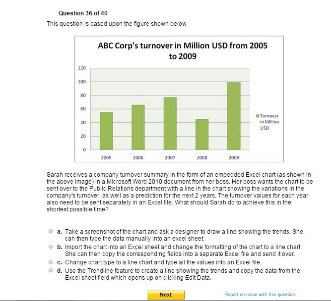 oDesk/upwork M/S Word 2010 test question with answer (original view) part-2