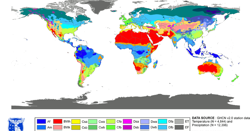 El sistema de Koeppen