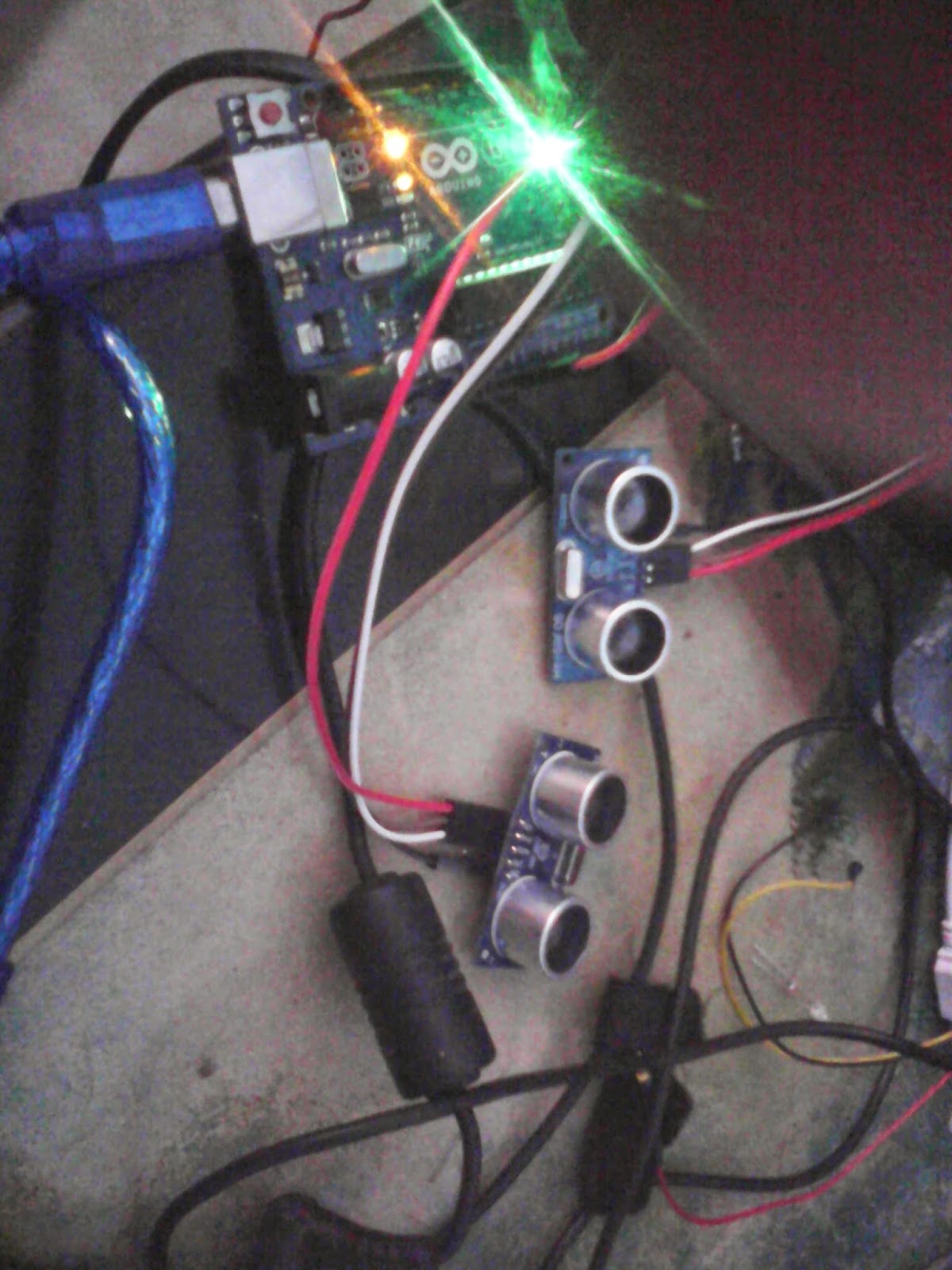 kecepatan angin sensor jarak ultrasonic srf05 rpm meter tachometer ...