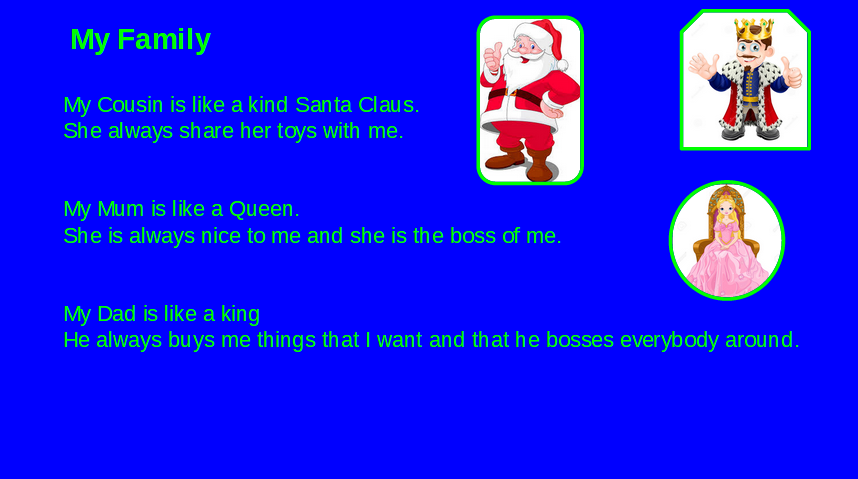 Sheena : My family poem