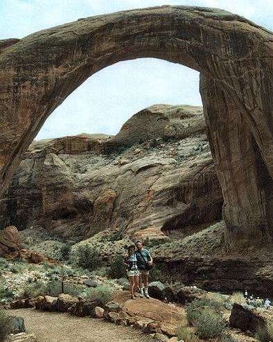 All Fun Here: Rainbow Bridge Utah Trail Largest Natural Arch In The World