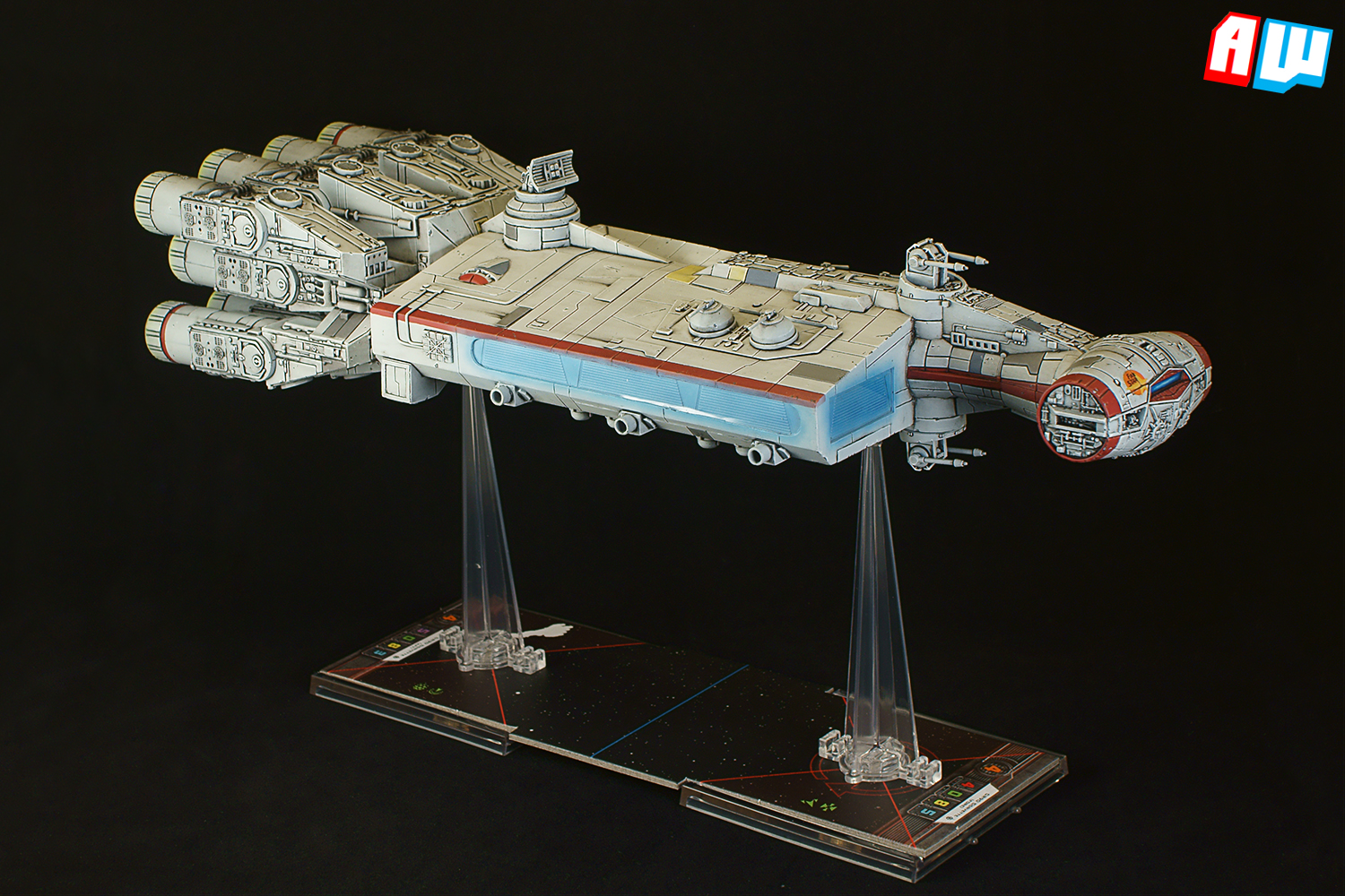 The Alternative Wargamer: Commission: FarStar Corvette