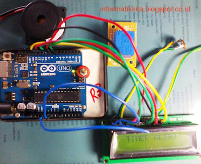 MEMBUAT ARDUINO TIMER CONTROL RELAY ~ Let's Make the Idea