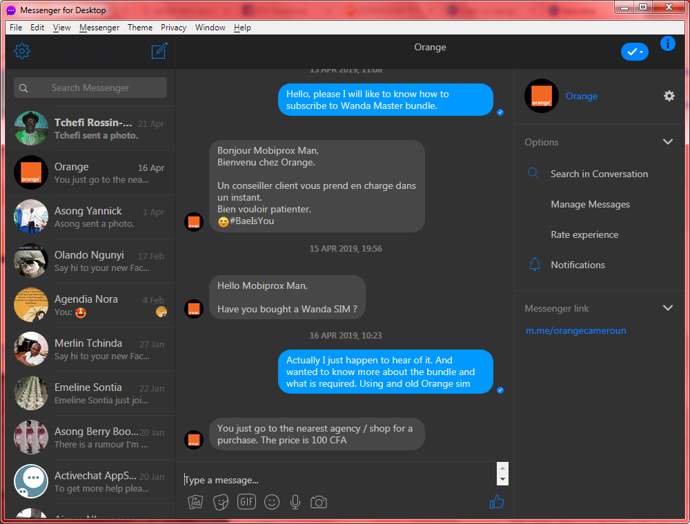 DOWNLOAD FACEBOOK MESSENGER FOR DESKTOP | MOBIPROX