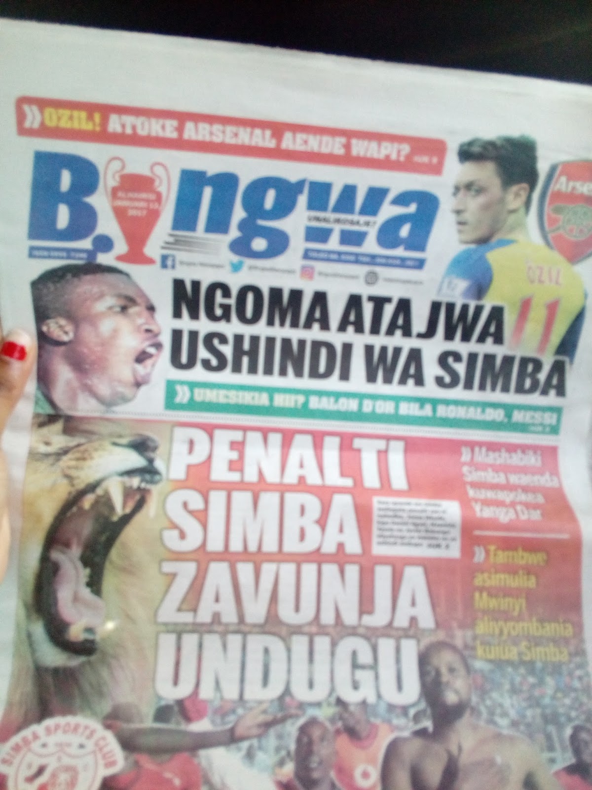 NURU THE LIGHT: IT IS WHAT IT IS,BINGWA!!!